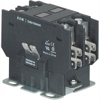 Definite Purpose Control Contactor, 1 POLE W SHUNT, 30A, 240VAC COIL ...