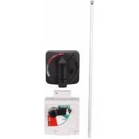 DOOR HANDLE MECHANISM NEMA 1 Y 12 FOR EG. BREAKERS RED HANDLE ...